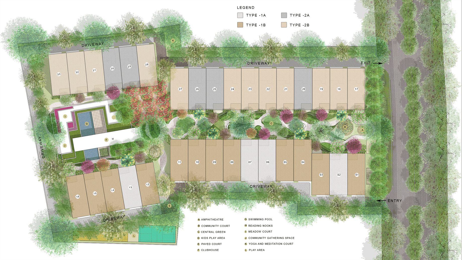 ENCORE-IN THE SHIRE Villa's: Project Details